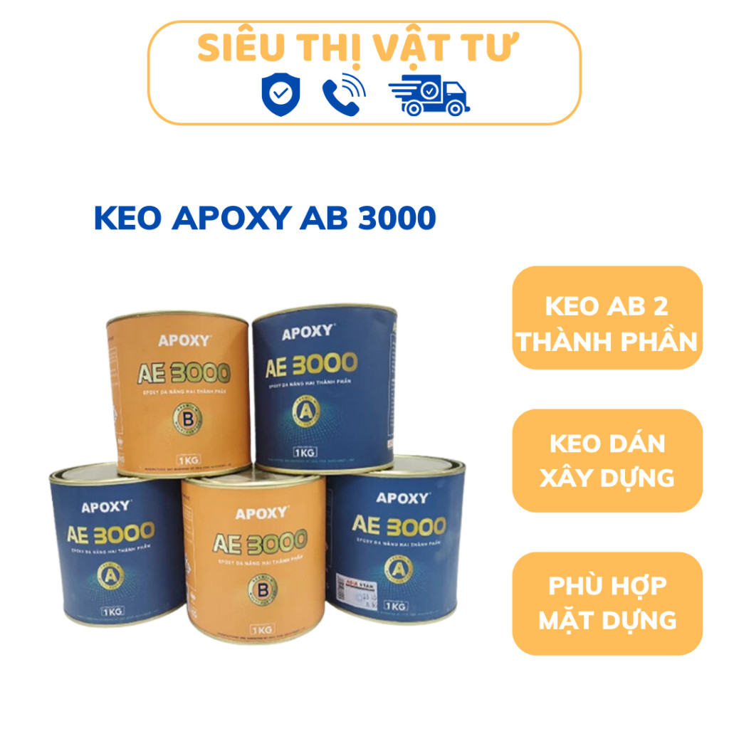 AE3000 กาวหิน 2 ช่อง - ตัวแทนจําหน่าย Minh Duc | Shopee Thailand