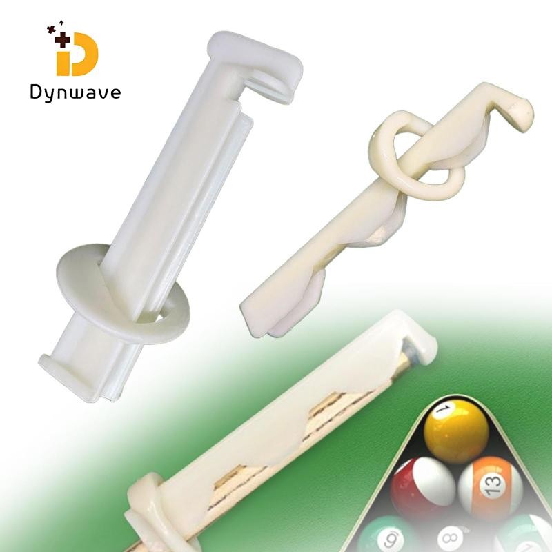 Dynwave 3 ชิ้น Pool Cue Clamp Cue Tip Clamp นํากลับมาใช้ใหม่แบบพกพาซ่อมทนทานสระว่ายน้ํา Cue Tip ...
