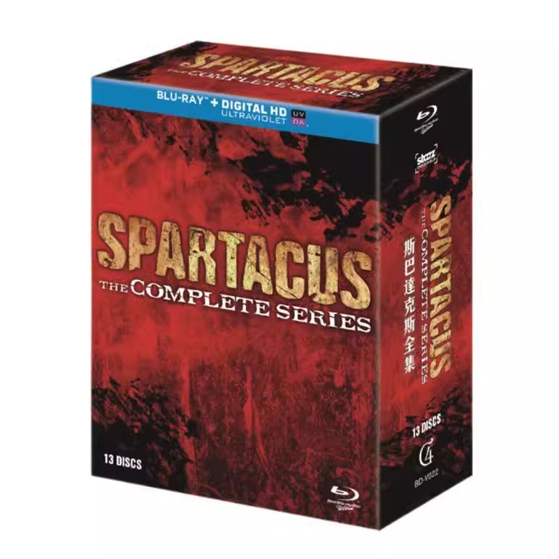 Blu-ray American TV Series Spartacus The Complete Serise 1-3 ...