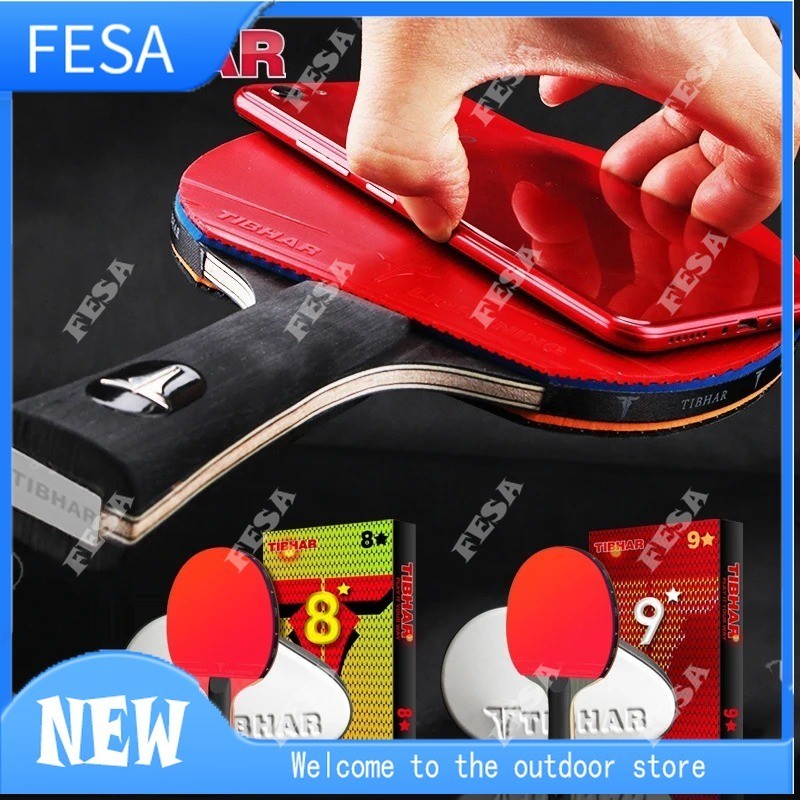 Tibhar ไม้ตีปิงปอง คุณภาพสูง 6 7 8 9 ดาว พร้อมกระเป๋า | Shopee Thailand