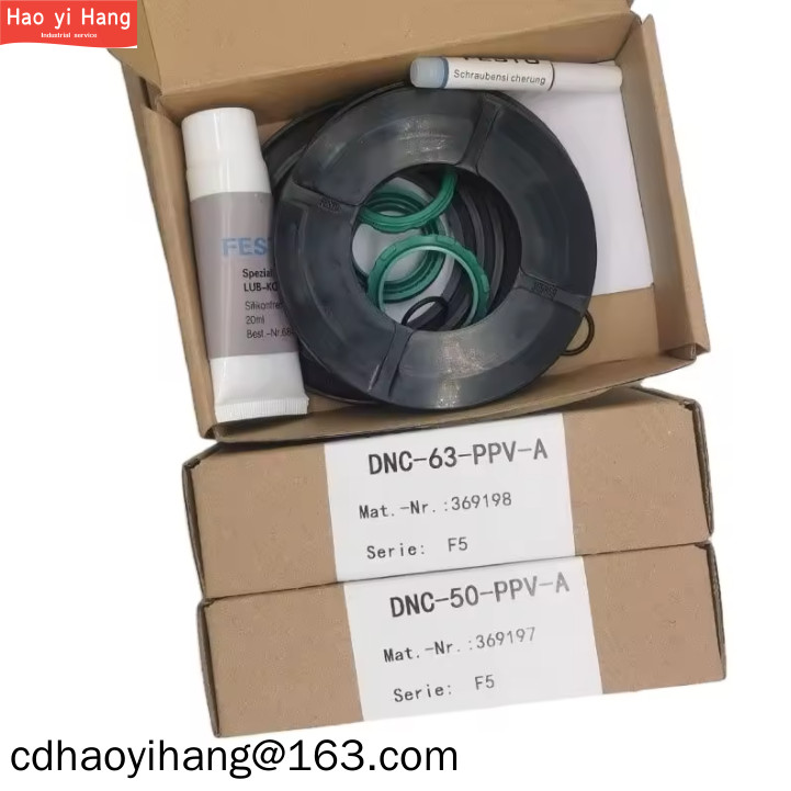 Festo ชุดแหวนซีลซ่อมแซมกระบอกสูบ DNC DSBC G-32-40-50-63-80-100-125-PPV ...