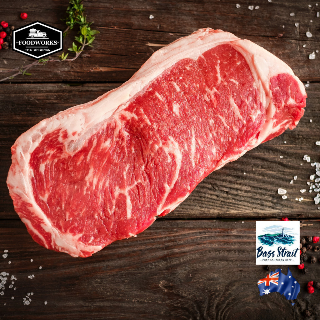 Australian Grass-Fed Beef Striploin Steak ออสเตรเลียน กลาสเฟด สตริปลอยน ...