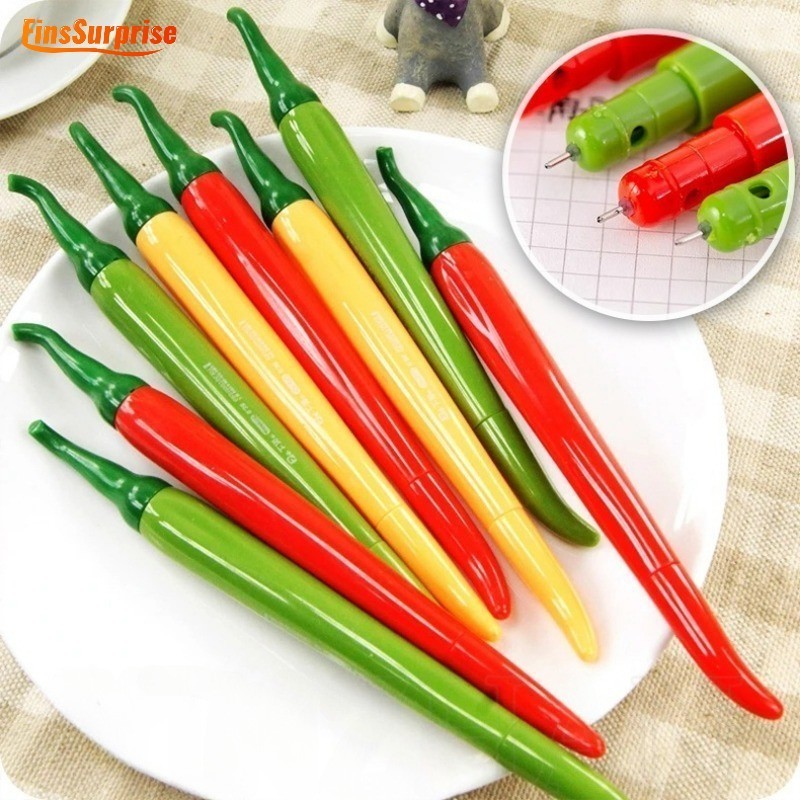 Creative Capsicum Shape Neutral Pens - น่ารักการ์ตูนโฮมออฟฟิศนักเรียน ...