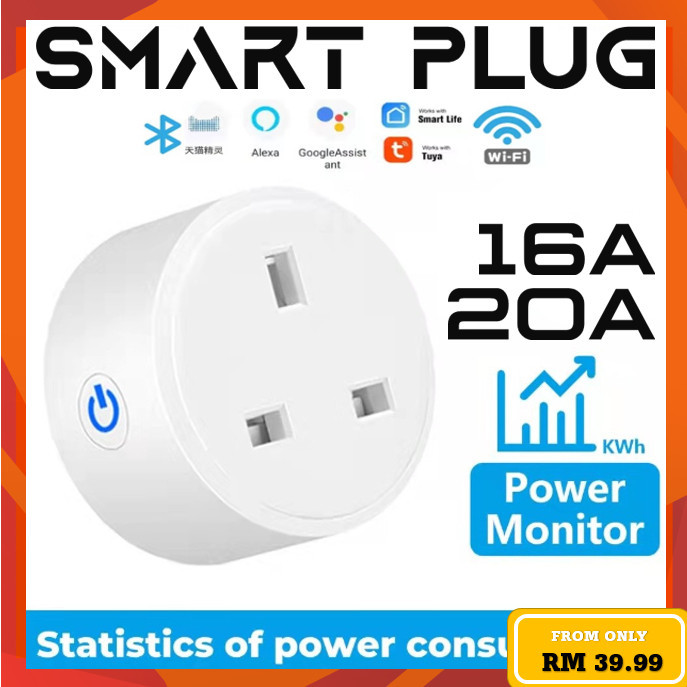 Smart WiFi Zigbee Timer Plug Smart Power Socket Tuya Plug Power Monitor ...