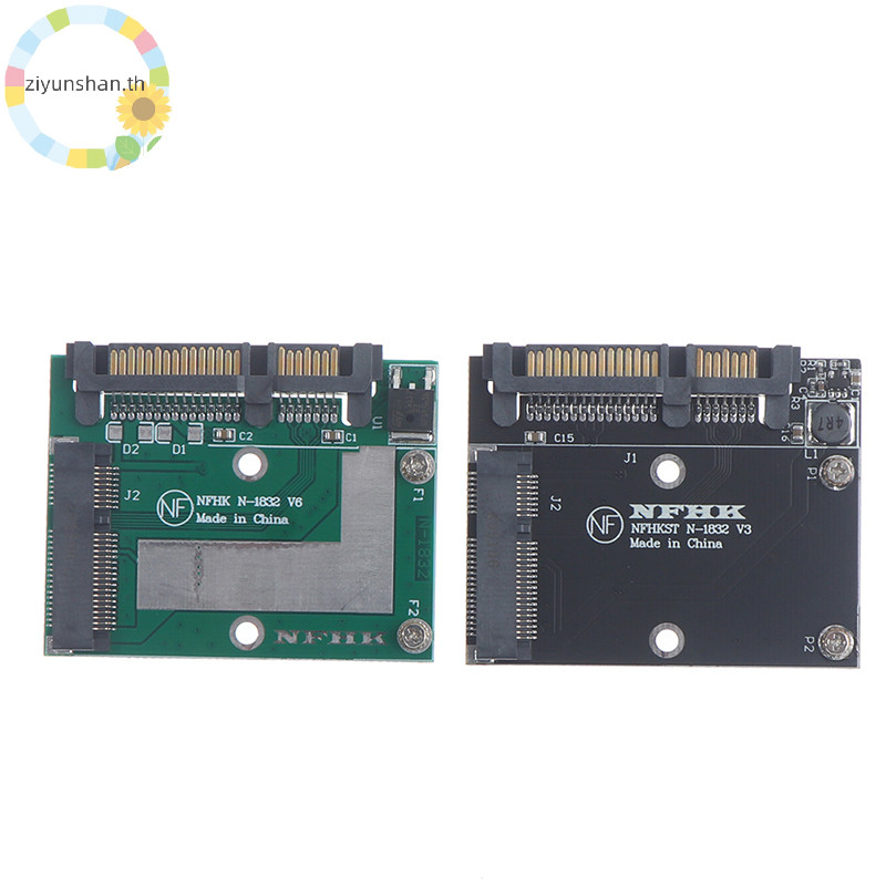 Ziyunshan ครึ ่ งความสูง MSATA Mini Pcie SSD ถึง 2.5''SATA3 6.0gps ...
