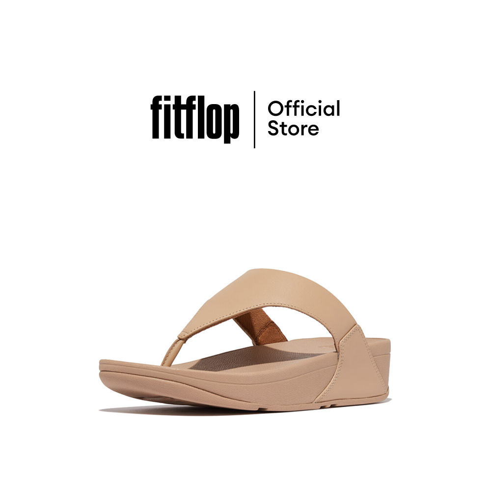 FITFLOP LULU LEATHER TOEPOST รองเท้าแตะแบบหูหนีบผู้หญิง รุ่น I88-B41 สี CLASSIC BEIGE | Shopee ...