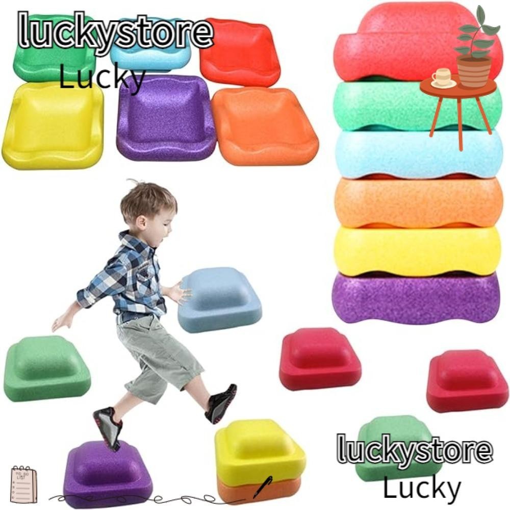 Lucky Sensory Game, โฟม Epp Stepping Stones, ส ่ งเสริมการประสานงานสมดุลอุปสรรคบล ็ อกเด ็ กวัย ...