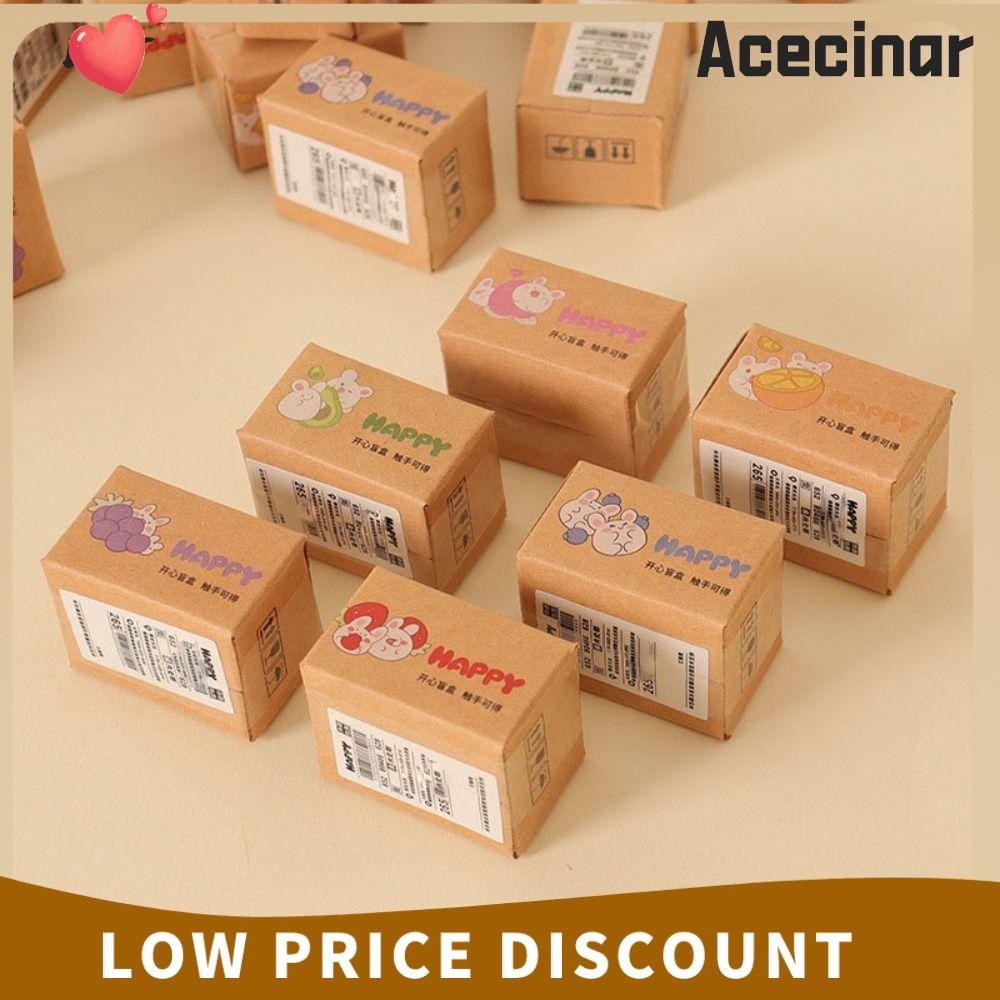 Acecinar 5 ชิ้นกล่อง Express กล่อง, 1:12 6 รูปแบบ Miniature Express ...