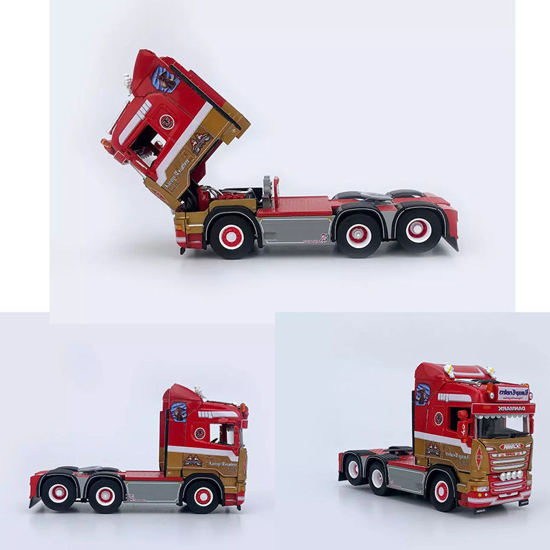 สินค้าพร้อมrevive 1/64 SCANIA SCANIA R Series Truck Trailer Openable ...