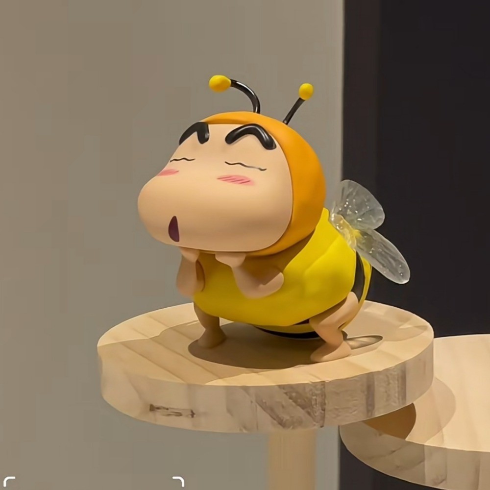 11 ซม.น่ารัก Bee Crayon Shin-chan เครื่องประดับเดสก์ท็อปการ์ตูน Bee ...