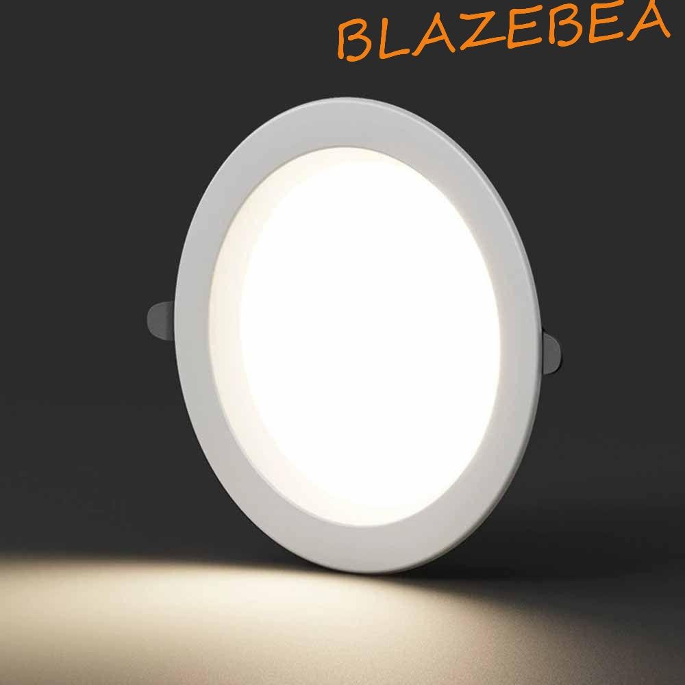 Blazebea ไฟลง, ไฟสปอตดาวน์ไลท์ LED แบบฝัง, ทนทาน 5W 9W 12W ประหยัดพลังงาน Anti glare โคมไฟเพดาน ...