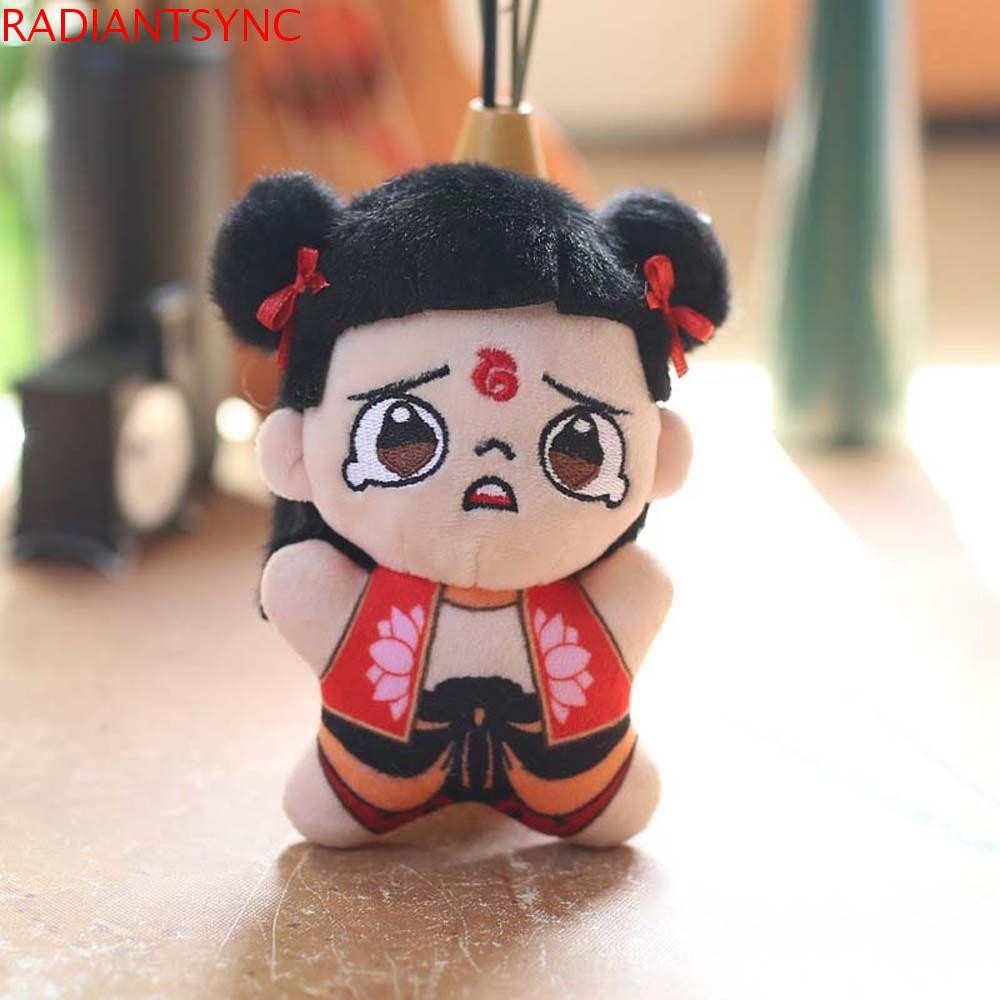 Radiantsync Ne Zha 2 พวงกุญแจตุ๊กตา, ภาพยนตร์อะนิเมะ NeZha2 ตัวอักษร Ne Zha 2 จี้ Plush ...