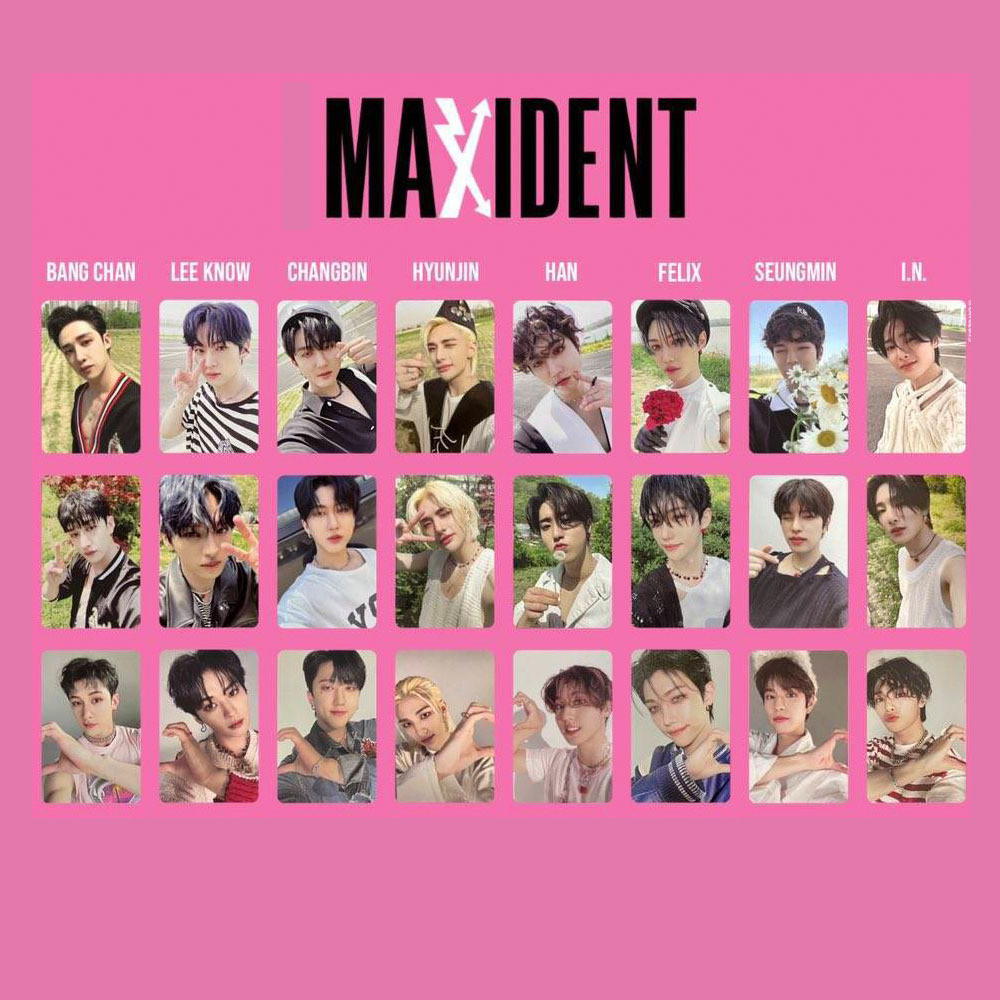 Stray KIDS MAXIDENT小卡 SKZ Kpop LOMO การ์ดโพลารอยด์โพสต์การ์ด Photocards ...