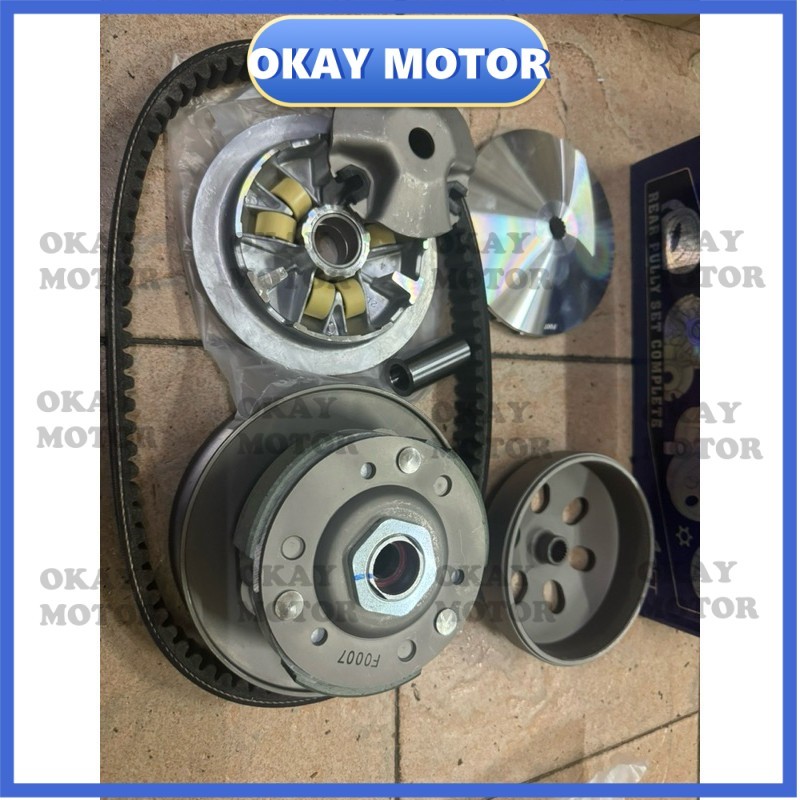 Yamaha NMAX155 NMAX V1 V2 CVT TRANSMISSION SYSTEM SET PULLEY SET N-MAX ...