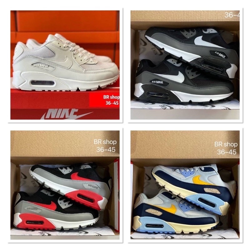 รองเท้า Nike Air max 90 (ขนาด 36-45) มีให้เลือก 9 สี โปรดแจ้งขนาดที่คุณต้องการสั่งซื้อผ่านการแชท ...
