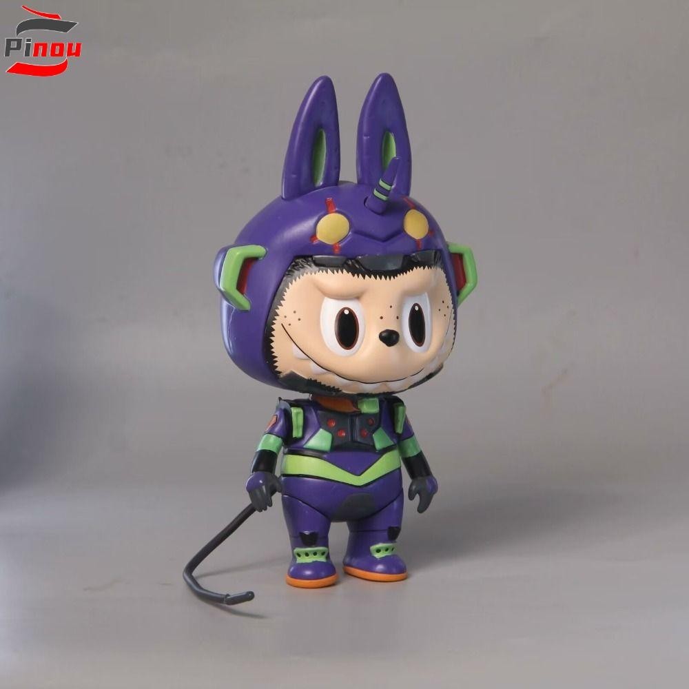 Pinou โมเดลฟิกเกอร์ PVC อนิเมะ Labubu Eva 01 EVANGELION Labubu COS ...