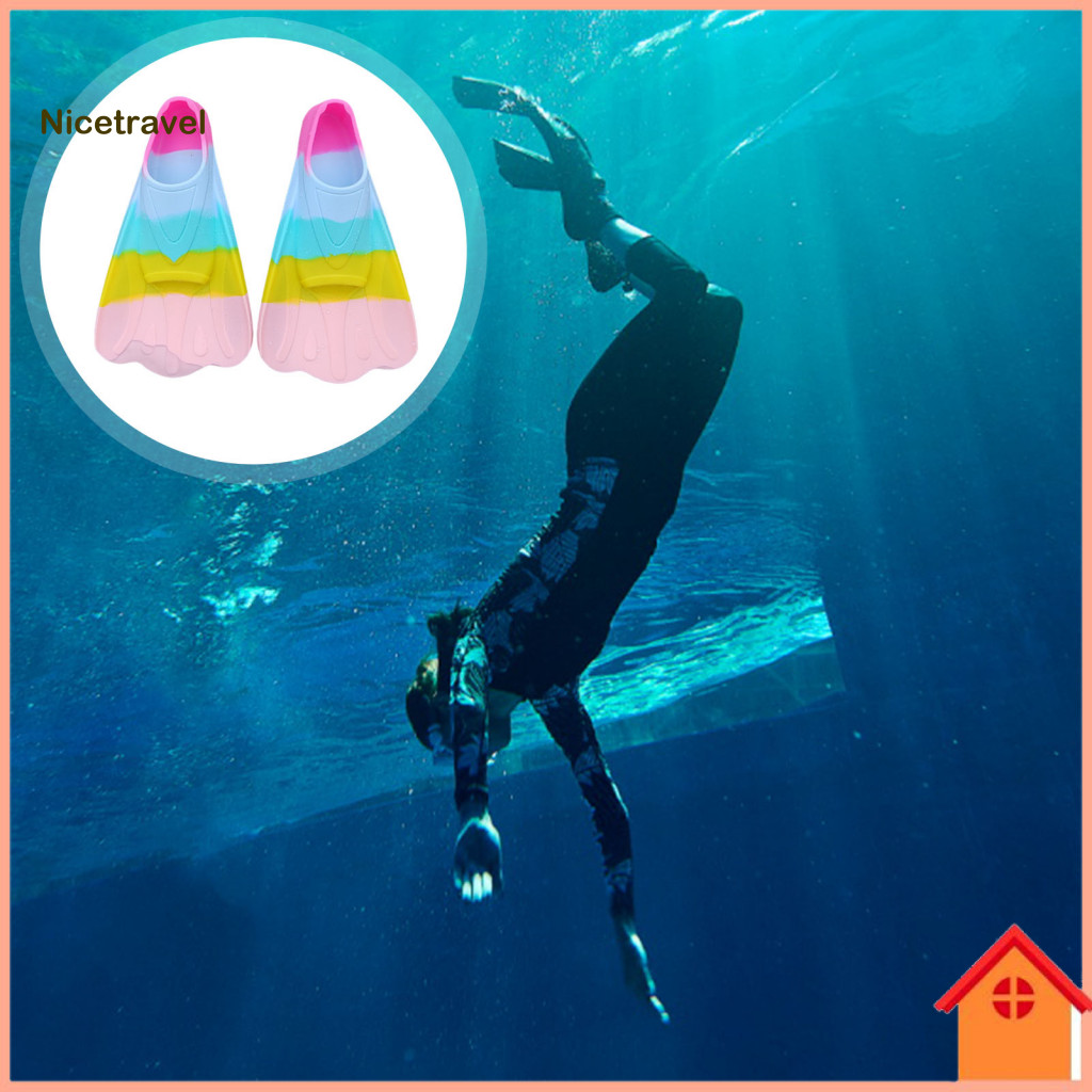 [Ni ] Secure Grip Swim Fins อุปกรณ ์ ว ่ ายน ้ ําเด ็ ก Swim Fins ...