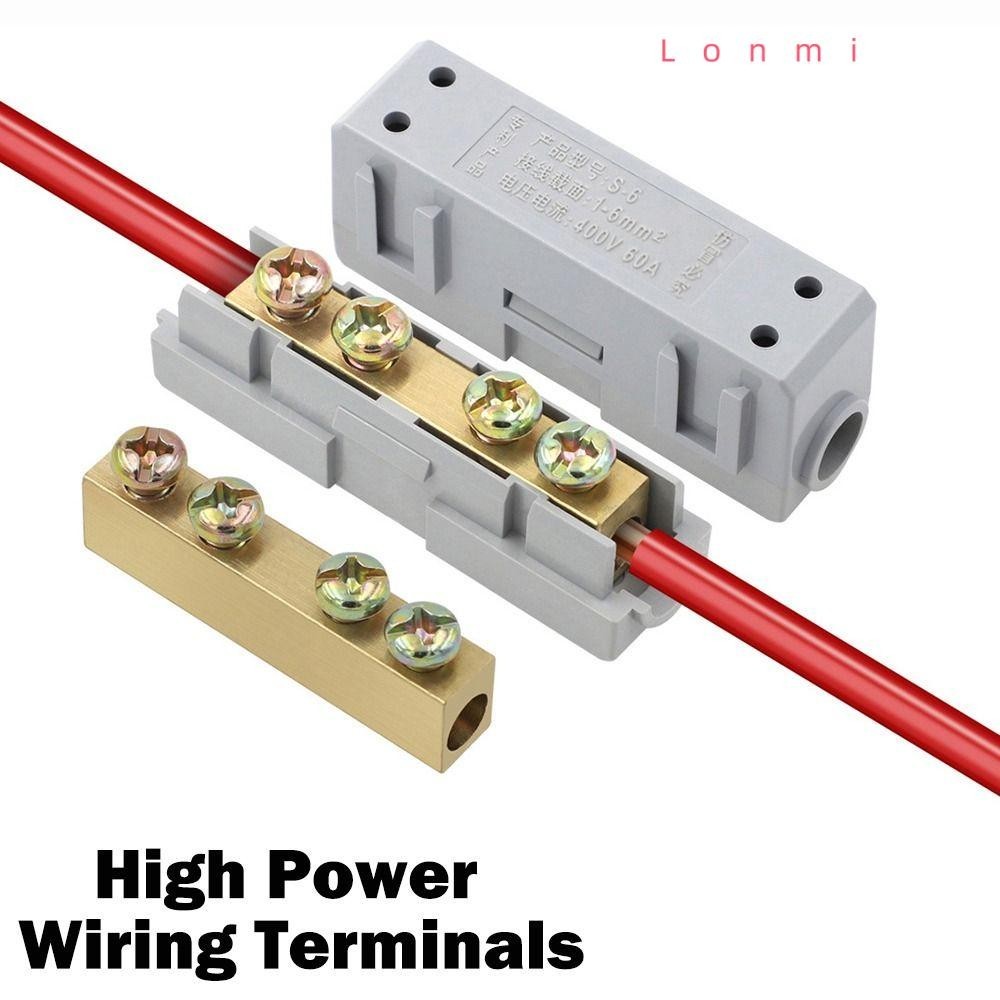 Lonmi Quick Terminal Blocks , ตัวนําพลังงานสูงทองเหลือง High Power ...