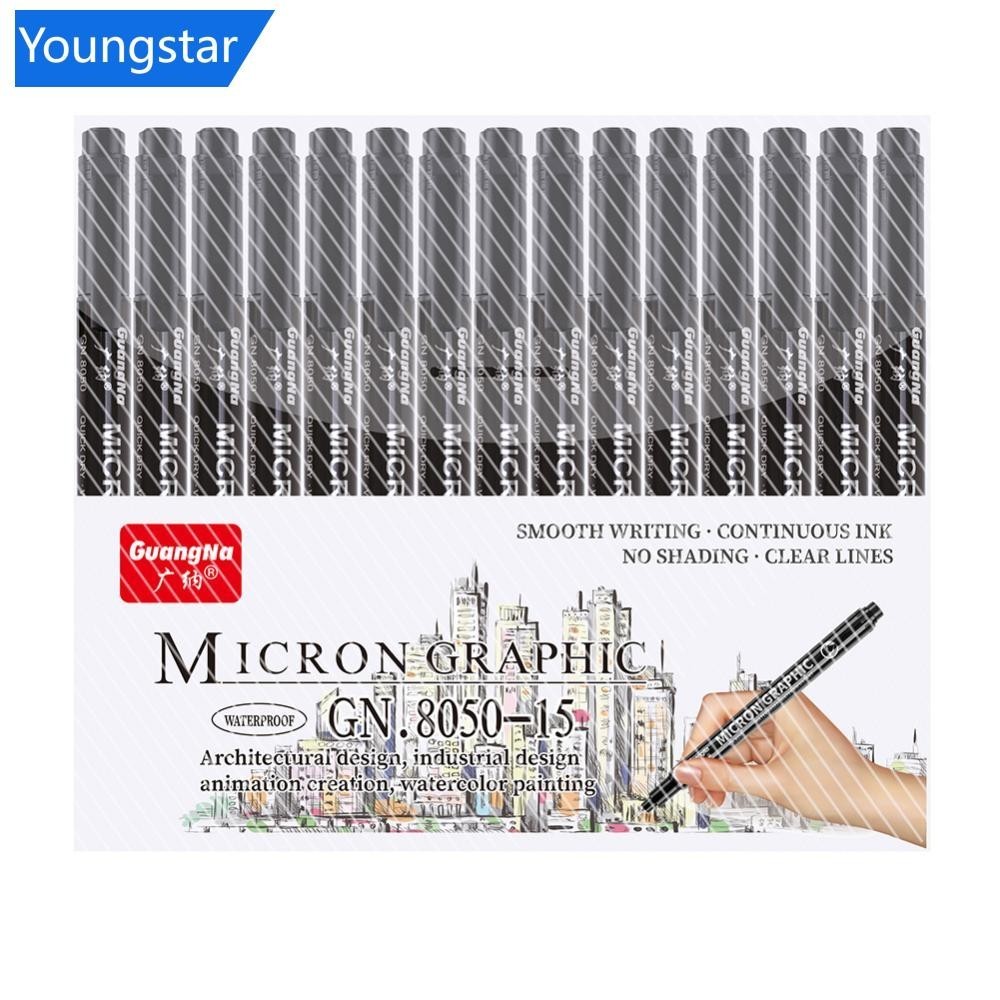 [ForeverYoung ] Pigment Liner Micron ชุดปากกามังงะเครื ่ องหมายเข ็ ม ...