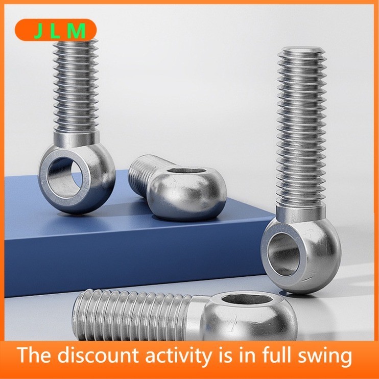 สกรูมีรู 304 สแตนเลสสตีล Movable Joint Bolt แหวน O-Ring M5/M6/M8 ...