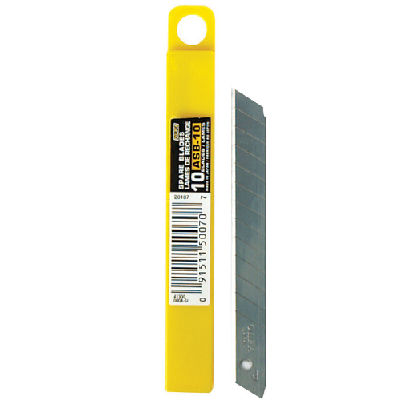 OLFA ใบมีดคัตเตอร์ 9 มม. รุ่น ASB-10 (หลอด10ใบ) | Shopee Thailand