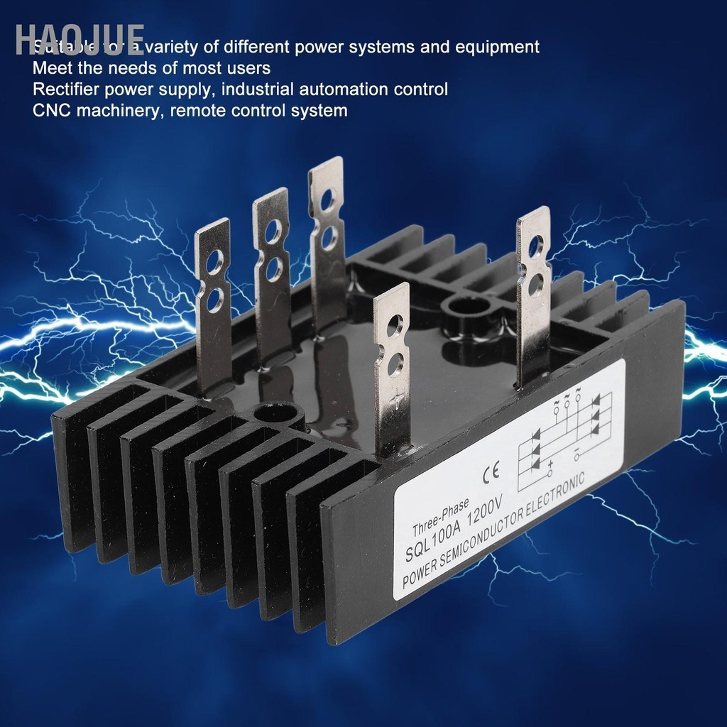 HaoJue High Power Rectifier Diode Bridge ตัวควบคุมแรงดันไฟฟ้า 3 เฟส ...