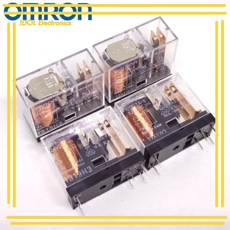 ราคาถูก! รีเลย์G2R-1A-E-12VDC G2R-1A-E-24VDC G2R-1A-E 12V 24V 16A 6PIN ...