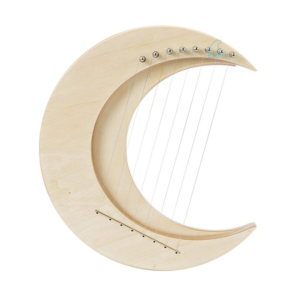 [hrid] 8 สาย Crescent Moon ประเภท Lyre G Key แบบพกพา Lyre ลวดเหล็ก ...