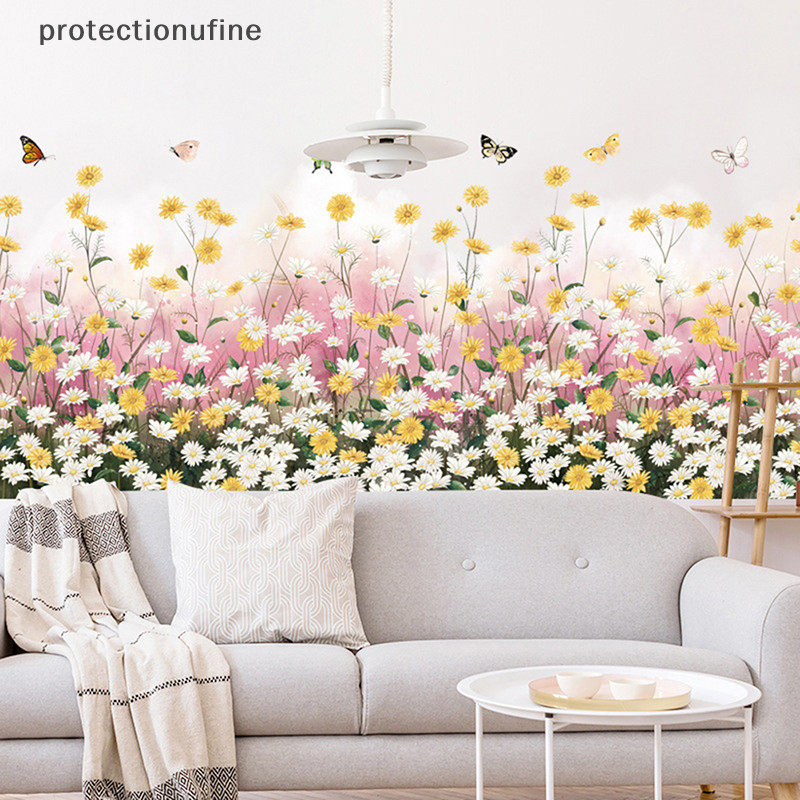 Prne พืชสติ๊กเกอร์ติดผนังสําหรับบ้านห้องนั่งเล่นตกแต่งผนังไวนิลภาพ ...