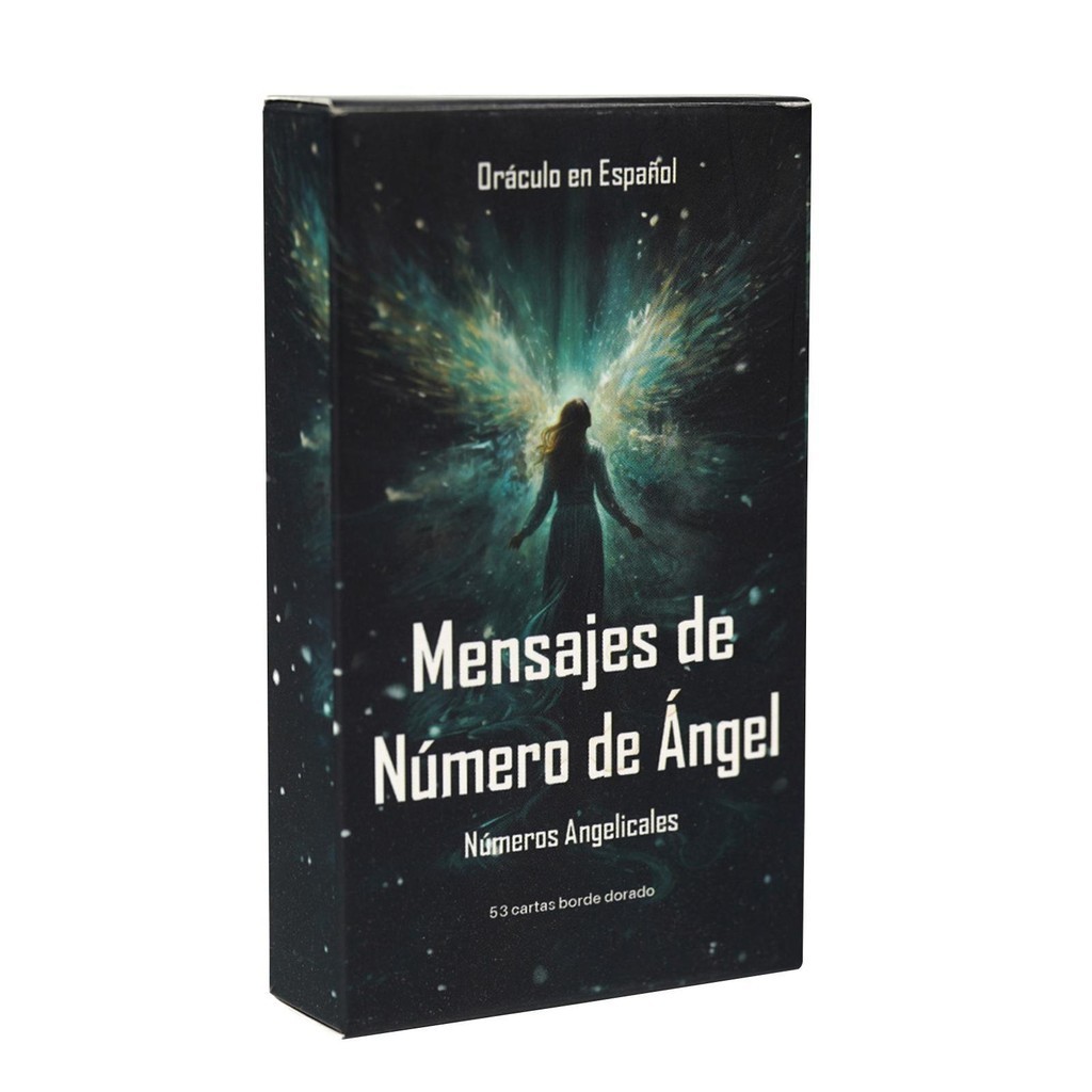 Angel Number ข้อความ Tarot Prediction Tarot รุ่นสเปน Oracle Decks ไพ่ทา ...
