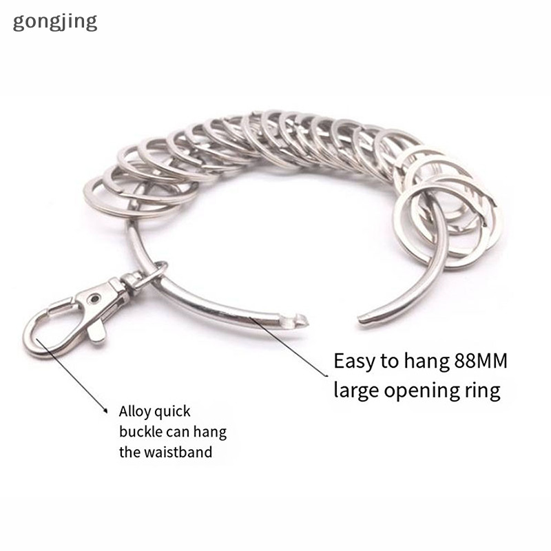 Gong Key Chain แหวนแขวน Creative Key Chain หลายหนาแหวนคลังสินค้าหอพัก ...