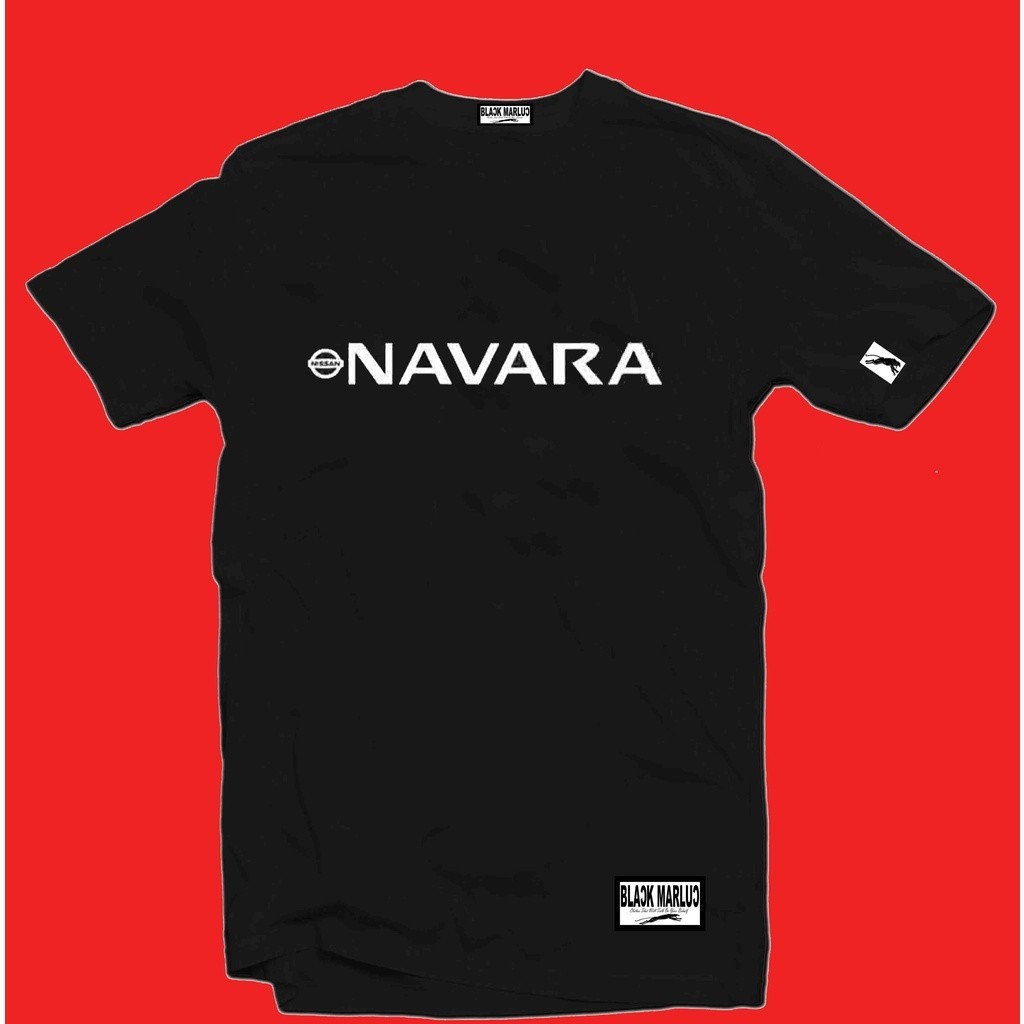 NAVARA NISSAN CAR Model Logo T-shirt /Unisex /QUAL สีดำ การ์ตูน y2k ...