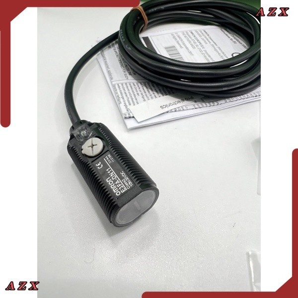 ร้านในไทย! PHOTO SENSOR OMRON E3FA-DN11 ระยะจับ 100mm NPN 10-30VDC ทรงกระบอก M18 สายยาว 2m โฟโตอ ...