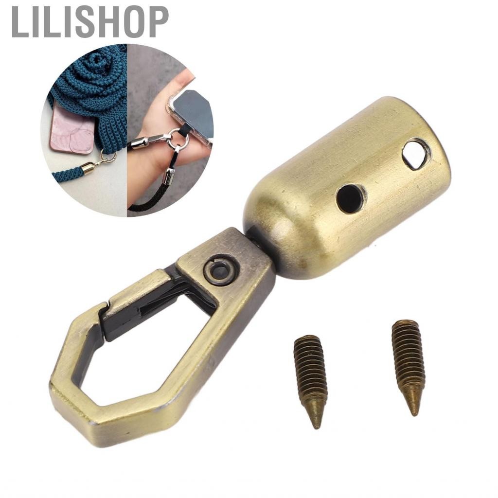Lilishop Zinc Alloy Rope End Snap Hook 10 Sets Foursquare Hole Bell ...
