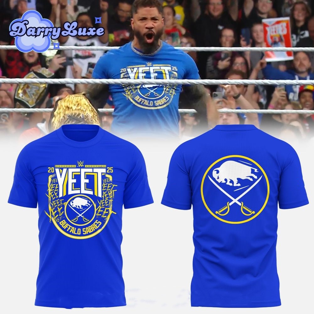 2025 เสื้อยืด WWE YEET JEY USO Sabres Limited | Shopee Thailand