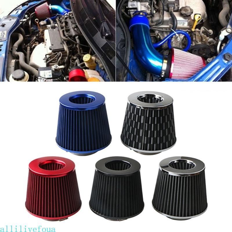 Allilivefoua Clamp-On Conical Mesh Air Intake Filter 76mm เปลี่ยน ...