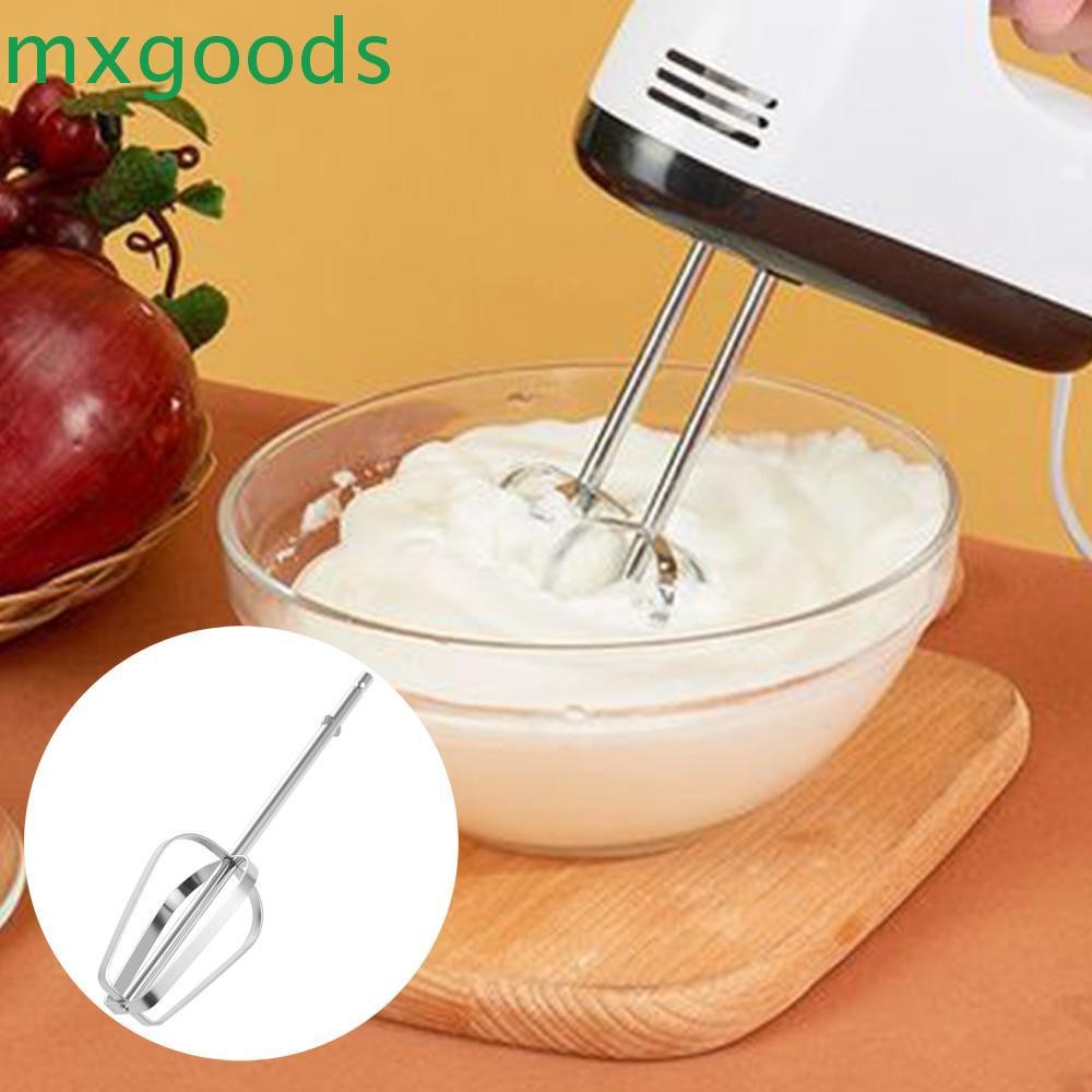 Mxgoods มือถือปัดไข่ผสมแท่ง,สนิม-การพิสูจน์ เงินไฟฟ้าตีไข่กวนตะขอ,สแตนเลสทนทานผสมไฟฟ้าเปลี่ยน ...