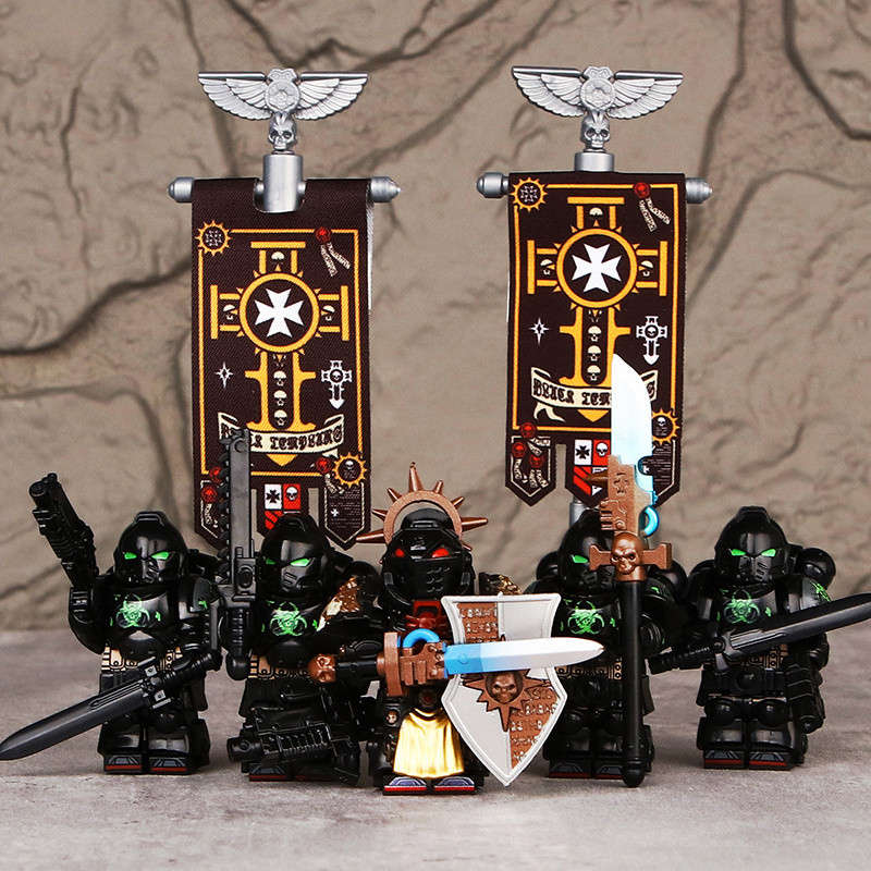 เข้ากันได้กับ Lego Warhammer 40K Combat Building Block Minifigure ...