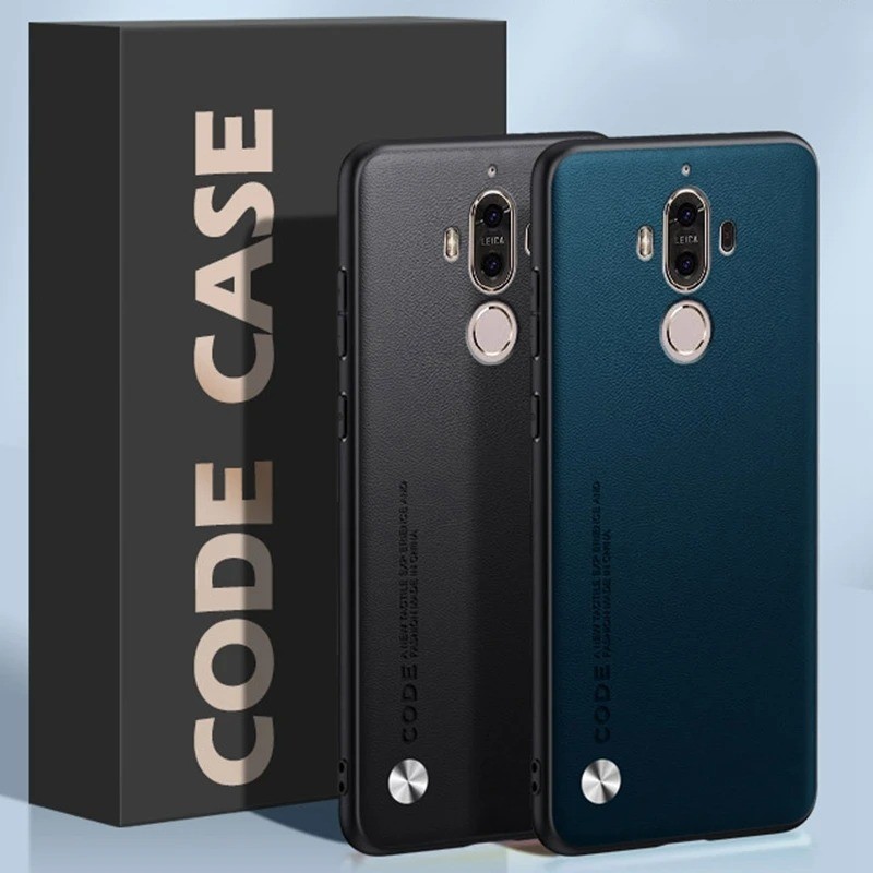 สําหรับ Huawei Mate 9 Pro แฟชั่นหนังเนื้อปกหลัง Soft TPU กรอบป้องกัน ...