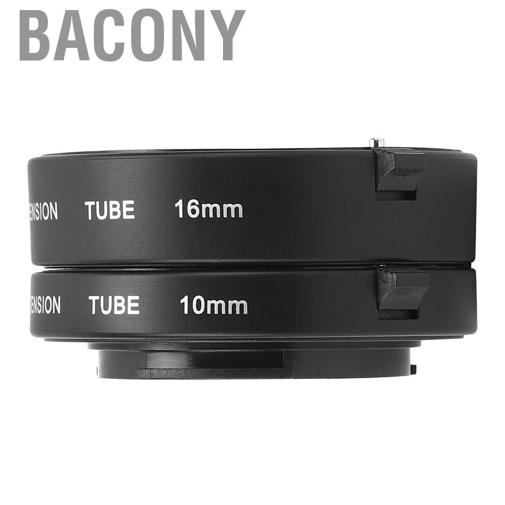 Bacony มาโครอะแดปเตอร์ 10 มม. + 16 มม. สำหรับกล้อง NEX E Mount | Shopee ...