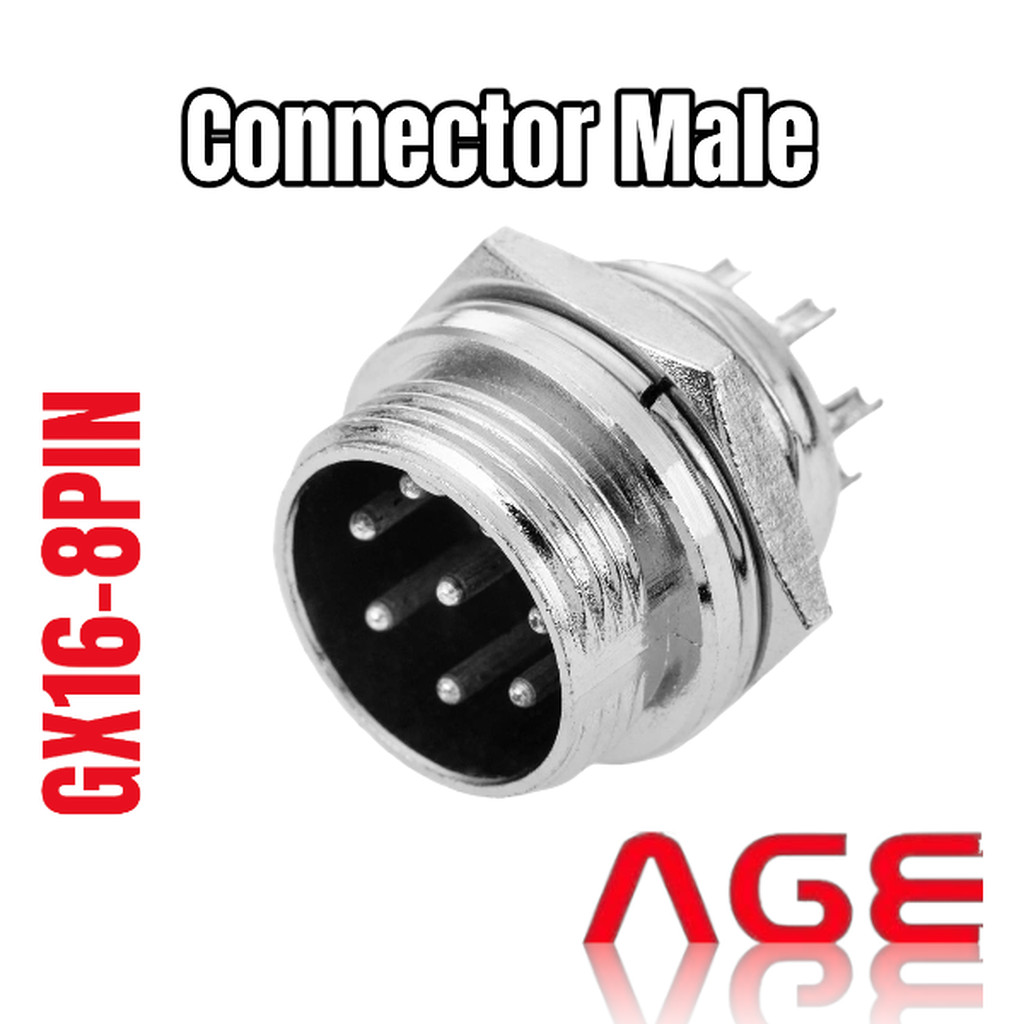 GX16-8PIN CONNECTOR MALE | Shopee Thailand