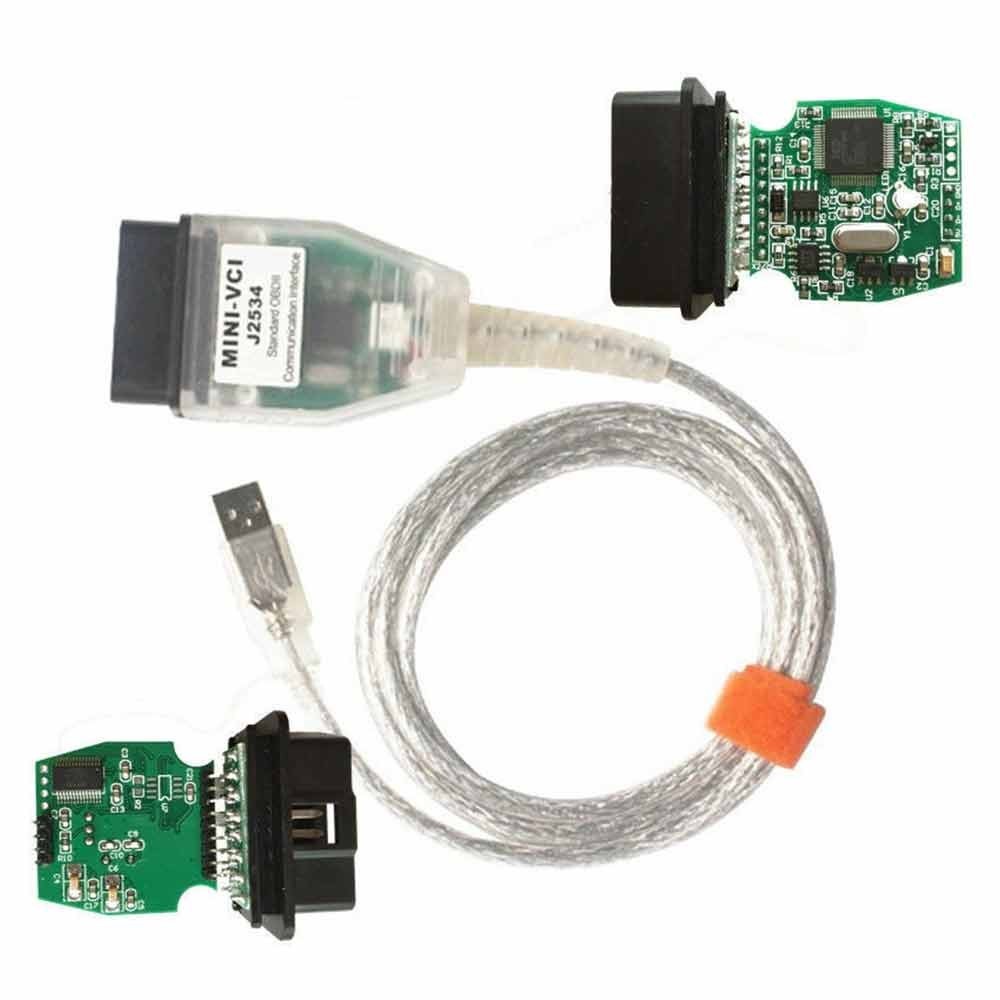 mini vci For Toyota TIS Techstream V18.00.008 minivci FTDI For J2534 ...
