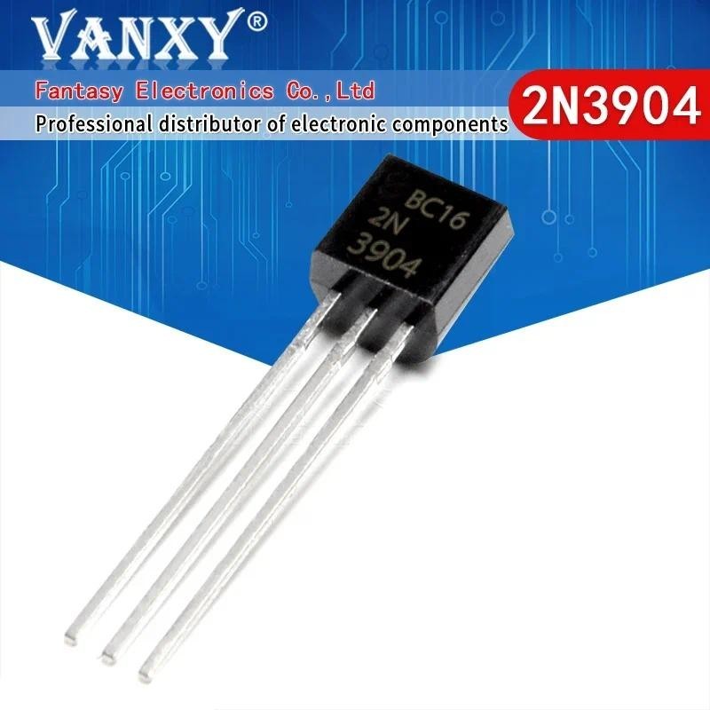 100pcs 2N3904 TO-92 2N2222 2N2907 2N3906 2N4401 2N4403 2N5088 2N5089 2N5551 2N5401 2N7000 2N5087 ...