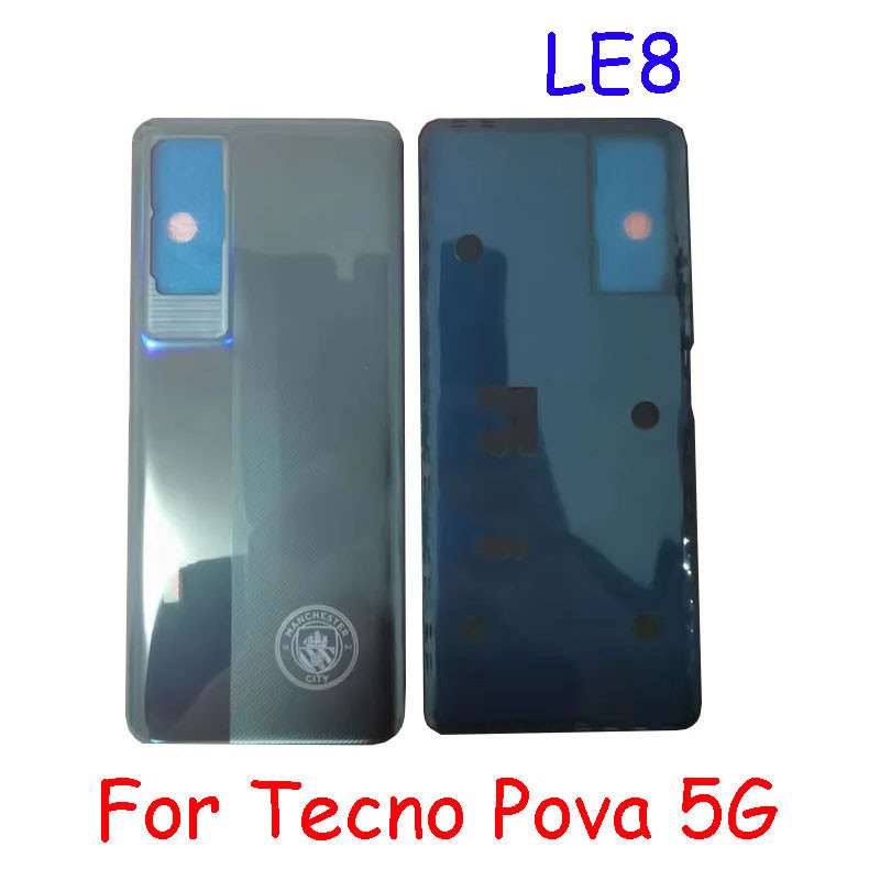 สําหรับ Tecno Pova 5 5 Pro 5G LH7n LH8n LE8 กลับแบตเตอรี ่ กรณีซ ่ อมอะ ...