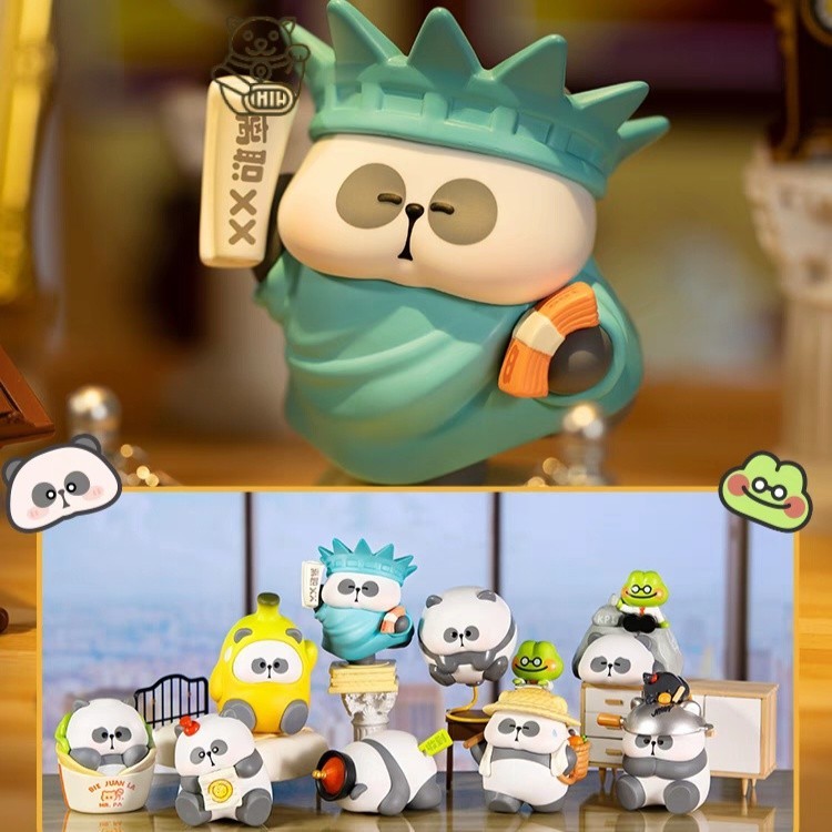 ของแท้ Rake ครู Panda อย่าคิดว่า Pua I กล่องตาบอดตุ๊กตา Worker Garage ...