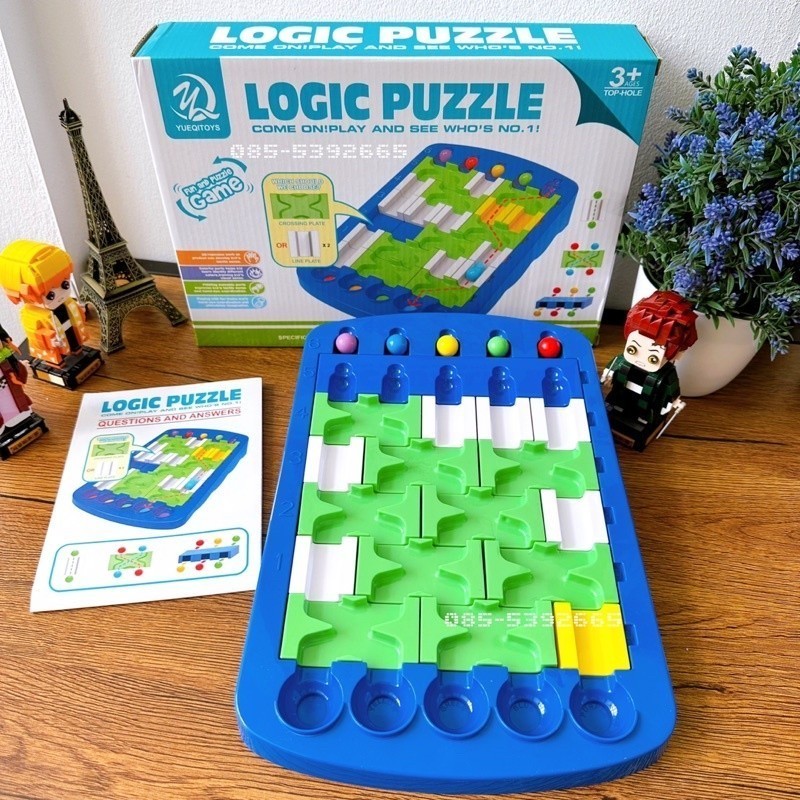 เกมโค้ดดิ้ง ค้นหาเส้นทางรางบอล Coding Routh Logic Puzzle | Shopee Thailand