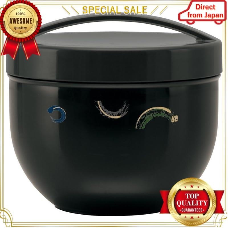 【Direct from JAPAN】Skater Donburi-style bento box, 136x121mm, 840ml capacity, two-tier, stylish ...