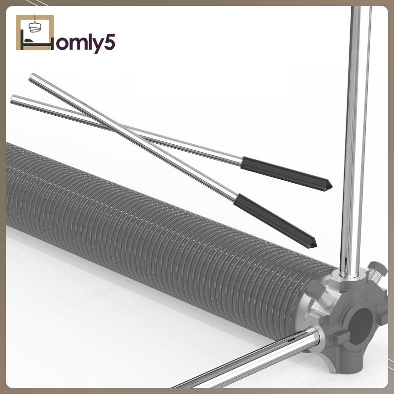 [Homyl5] 2x Torsion Spring Winding Rods ฮาร์ดแวร์ความยาวมืออาชีพ 44 ซม. ...