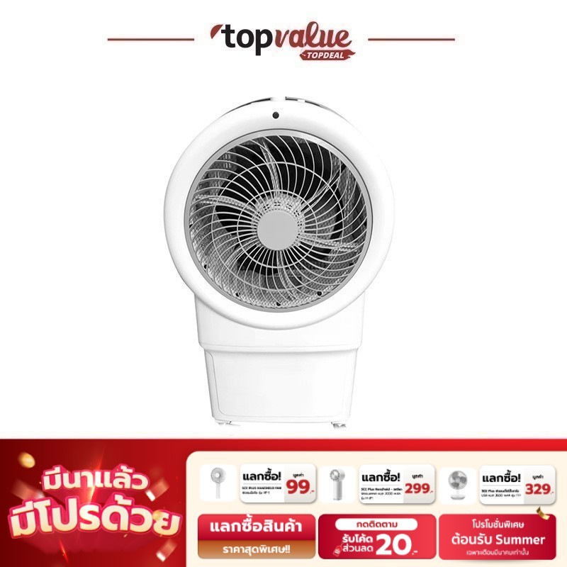 SCE Plus Fan Curve พัดลมไอเย็น 55 ลิตร รุ่น Max M - รับประกัน 2 ปี ...