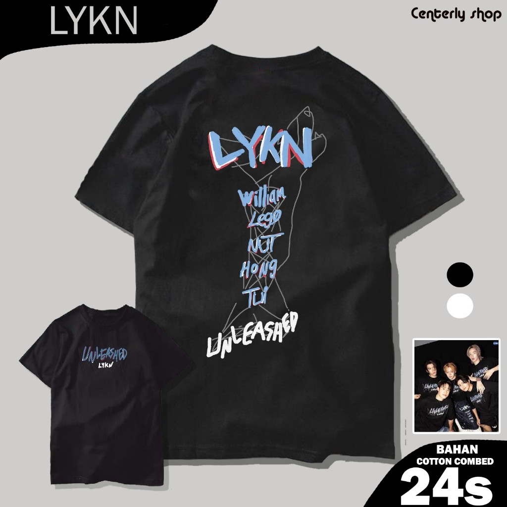 LYKN UNLEASHED CONCERT 2025 T-pop เสื้อยืดคอนเสิร์ต | Shopee Thailand